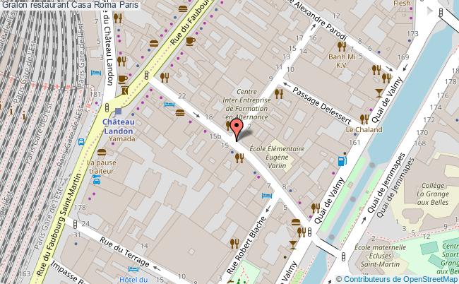 Restaurant Casa Roma Paris