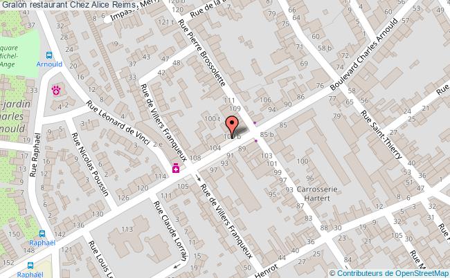 Restaurant Chez Alice Reims