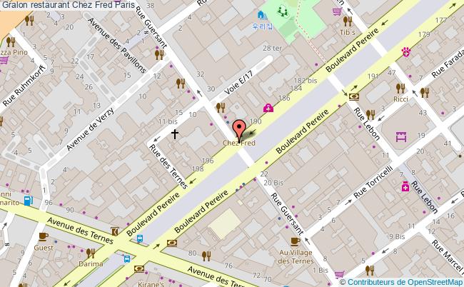 Restaurant Chez Fred Paris