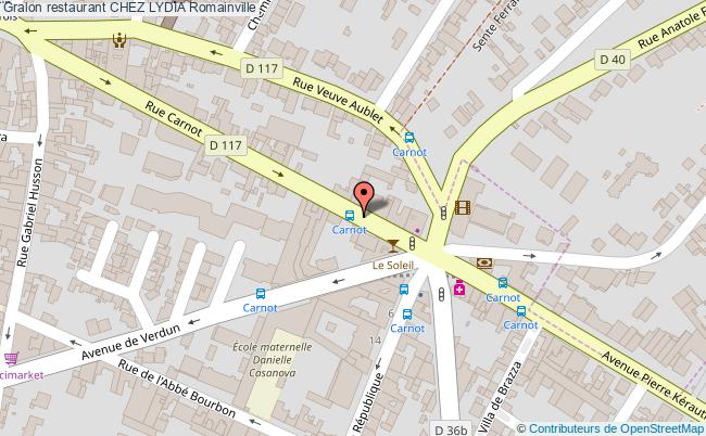 Restaurant Chez Lydia Romainville