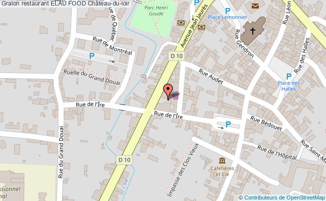 Restaurant Elau Food Château-du-loir