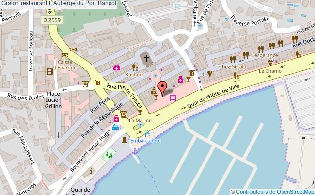 Restaurant L'auberge Du Port Bandol