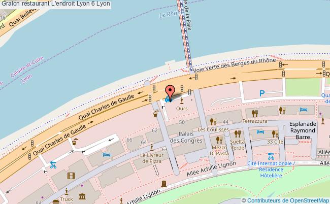 Restaurant L'endroit Lyon 6 Lyon