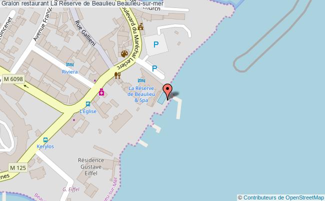 Restaurant La Réserve De Beaulieu Beaulieu-sur-mer