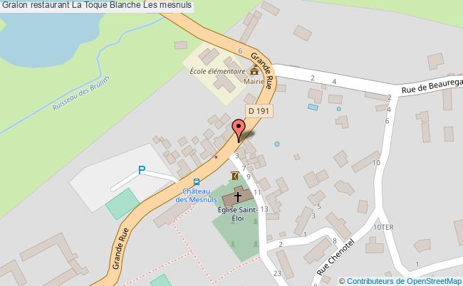 Restaurant La Toque Blanche Les Mesnuls