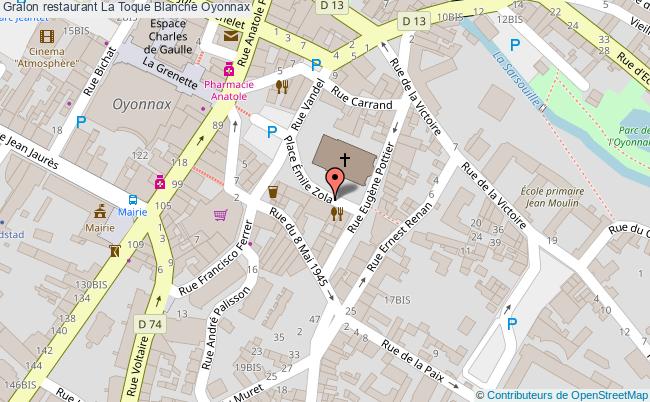 Restaurant La Toque Blanche Oyonnax