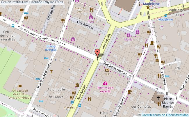 Restaurant Ladurée Royale Paris