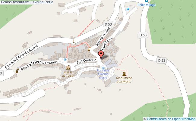 Restaurant Lavoute Peille