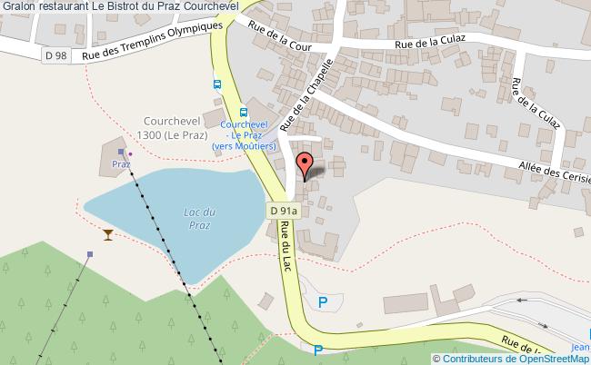 Restaurant Le Bistrot Du Praz Courchevel