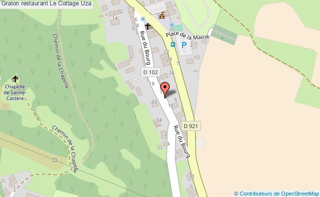 Restaurant Le Cottage Uza