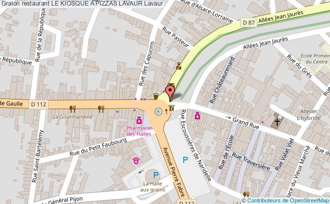 Restaurant Le Kiosque A Pizzas Lavaur Lavaur