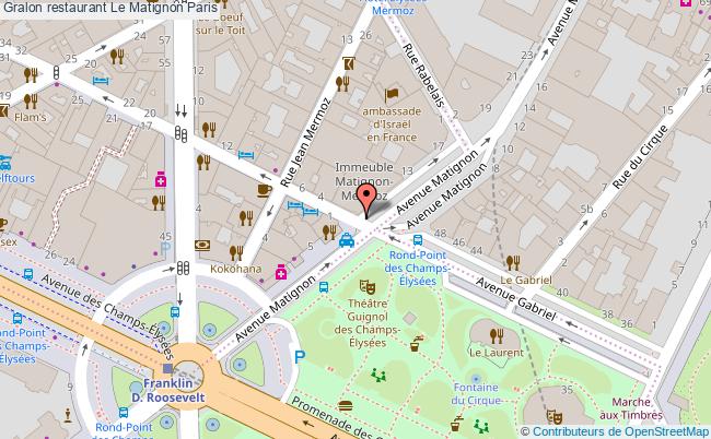 Restaurant Le Matignon Paris