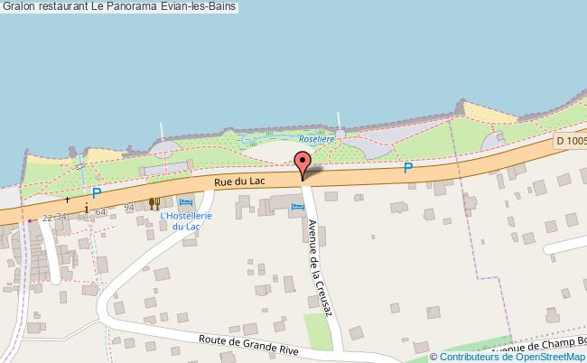 Restaurant Le Panorama Evian-les-bains