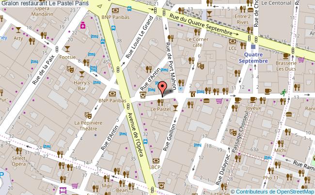 Restaurant Le Pastel Paris