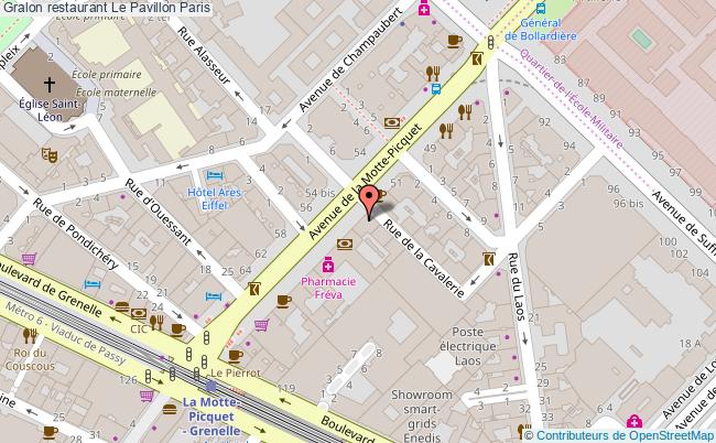 Restaurant Le Pavillon Paris