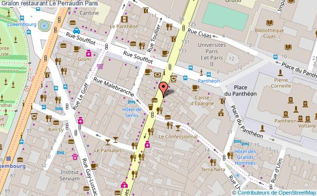Restaurant Le Perraudin Paris