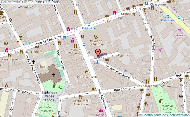 Restaurant Le Pure Café Paris