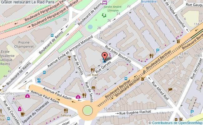 Restaurant Le Riad Paris