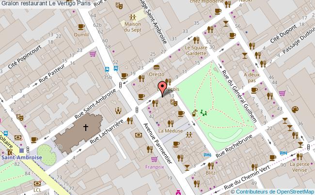 Restaurant Le Vertigo Paris