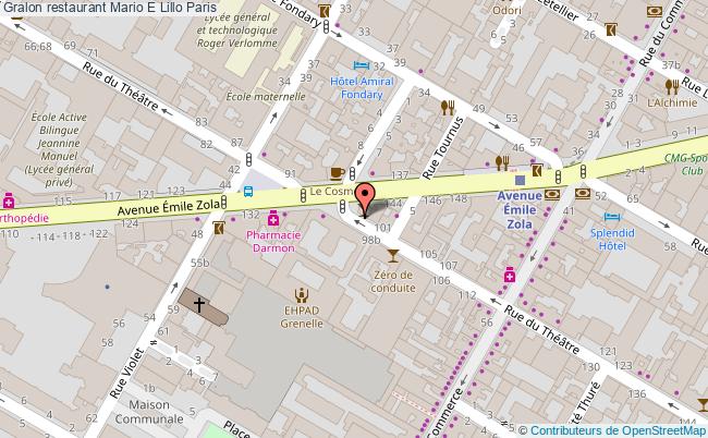 Restaurant Mario E Lillo Paris