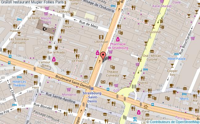 Restaurant Mugler Follies Paris