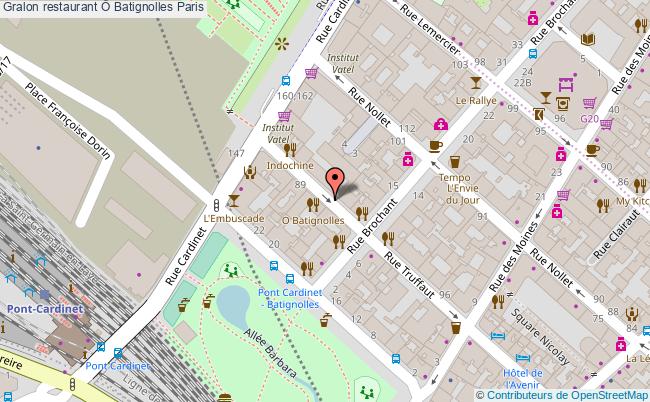 Restaurant Ô Batignolles Paris