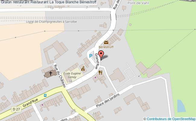 Restaurant La Toque Blanche Bénestroff