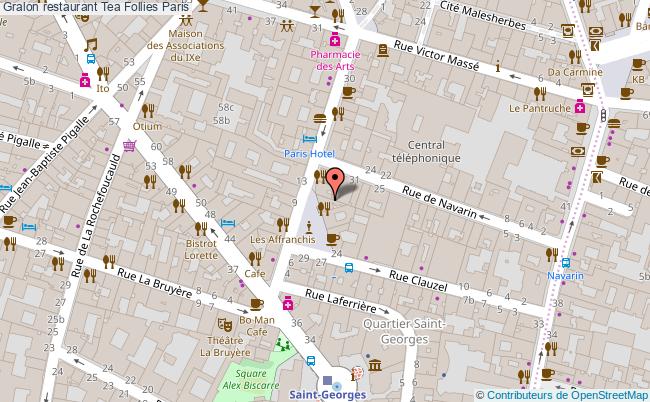 Restaurant Tea Follies Paris