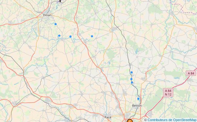 canal d'Ille et Rance fleuve la rance