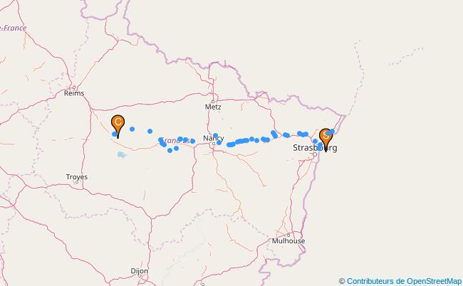 Canal de la Marne au Rhin canal du rhône au rhin