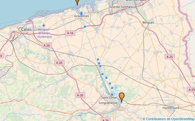 L'Aa Canalisée fleuve l'aa canalisée