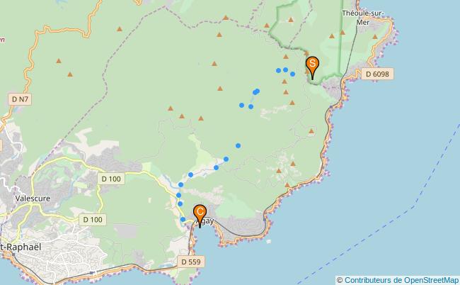L'Agay ruisseau le grenouillet