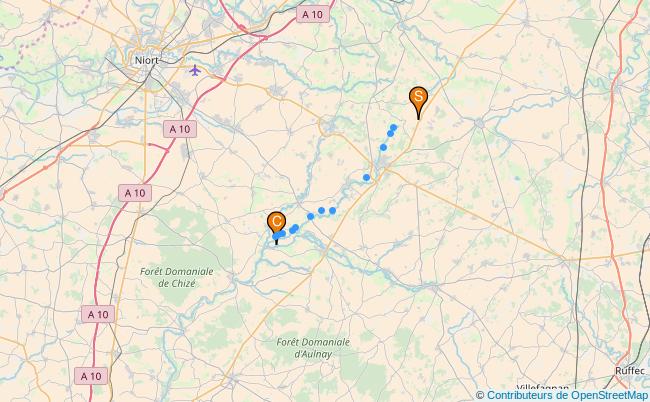 La Béronne ruisseau de la fontaine de triangle