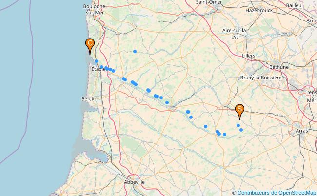 La Canche fleuve la canche