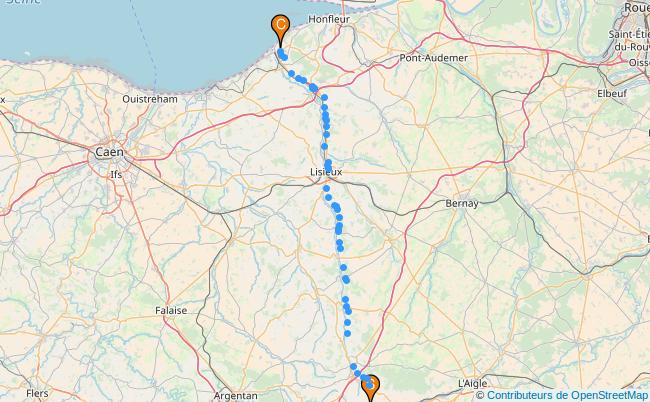 La Touques fleuve la touques