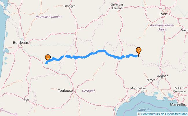 Le Lot rivière le lot