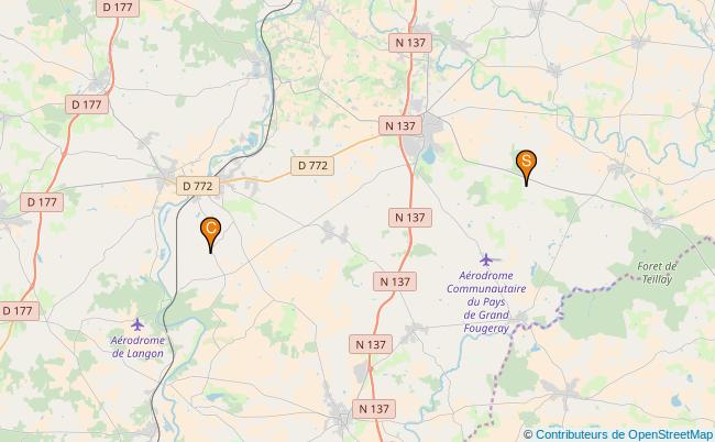 le Pont aux Roux ruisseau de la marzelière