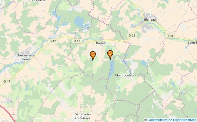 rigole d'alimention du canal de Briare