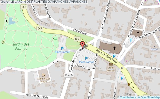 Le Jardin Des Plantes D'avranches Avranches