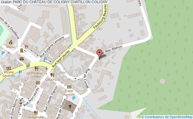 Parc Du ChÂteau De Coligny Chatillon Coligny