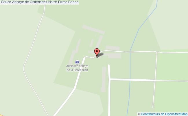 Abbaye de cisterciens notre-dame Benon tourisme