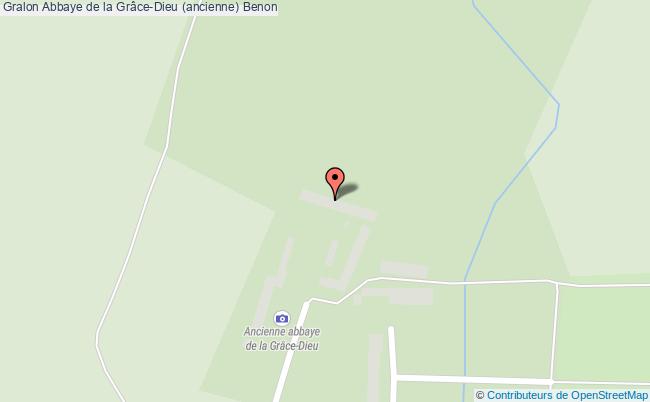Abbaye de la grâce-dieu (ancienne) Benon tourisme