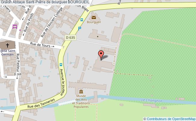 Abbaye saint-pierre de bourgueil Bourgueil tourisme Site et monument ...