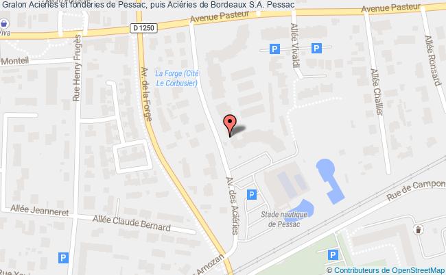 Aciéries et fonderies de pessac, puis aciéries de bordeaux s.a. Pessac ...