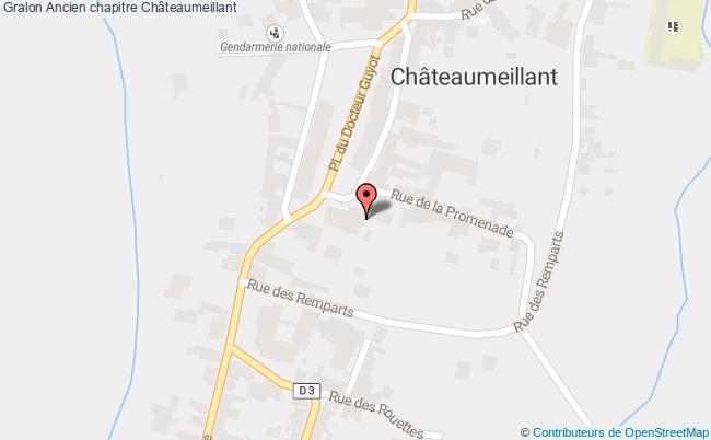 Ancien chapitre Châteaumeillant tourisme