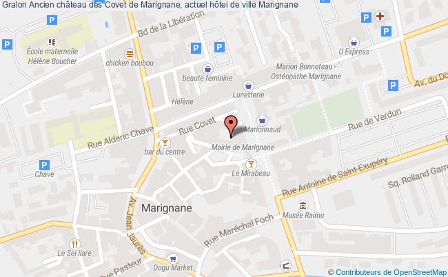Ancien château des covet de marignane, actuel hôtel de ville Marignane ...