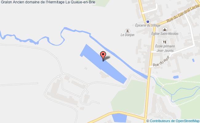 Ancien domaine de l'hermitage La queue-en-brie tourisme