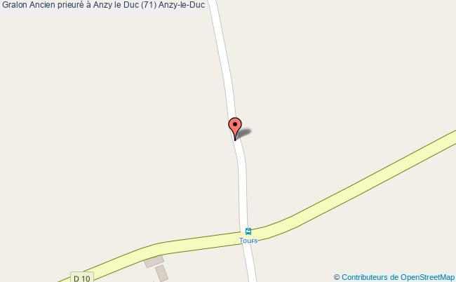 Ancien prieuré à anzy le duc (71) Anzy-le-duc tourisme