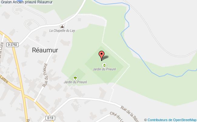 Ancien prieuré Réaumur tourisme