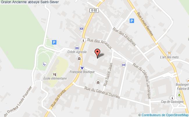 Ancienne abbaye Saint-sever tourisme